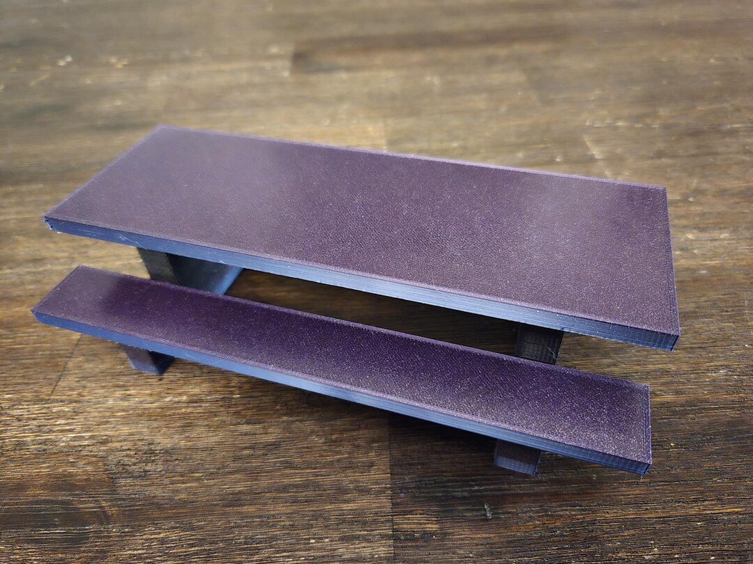 Bench, Picnic Table and Ramp-ledge - Fingerboard Skatepark Obstacles - Etsy