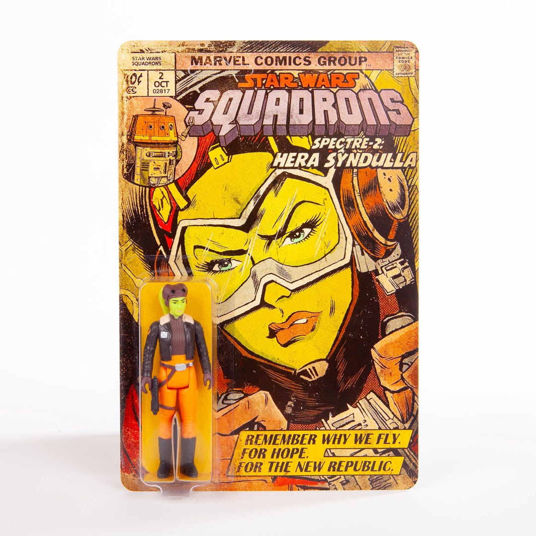 Hera Syndulla Retro Collection Action Figure – Custom Comic Book Cover ...