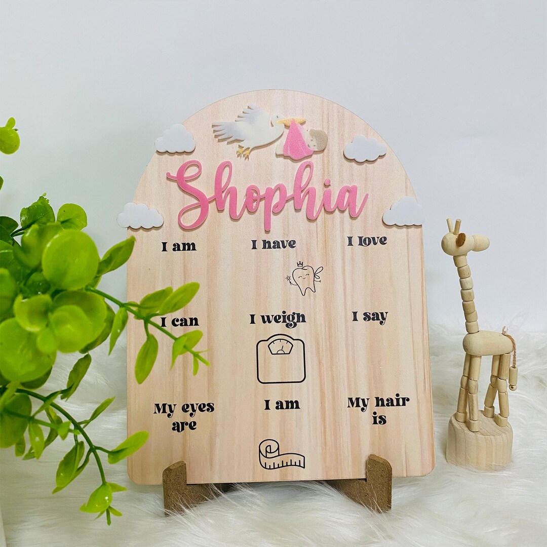 Personalized Baby Arch Baby Room Decor Decorative Frame Customized ...