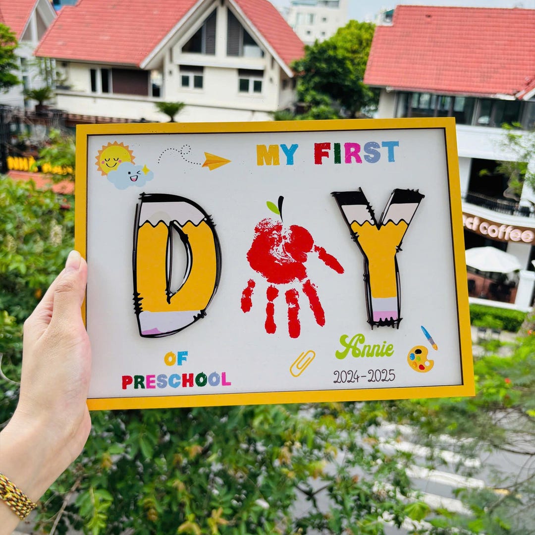 First & Last Day of School Interchangeable Sign, First Last Day of ...