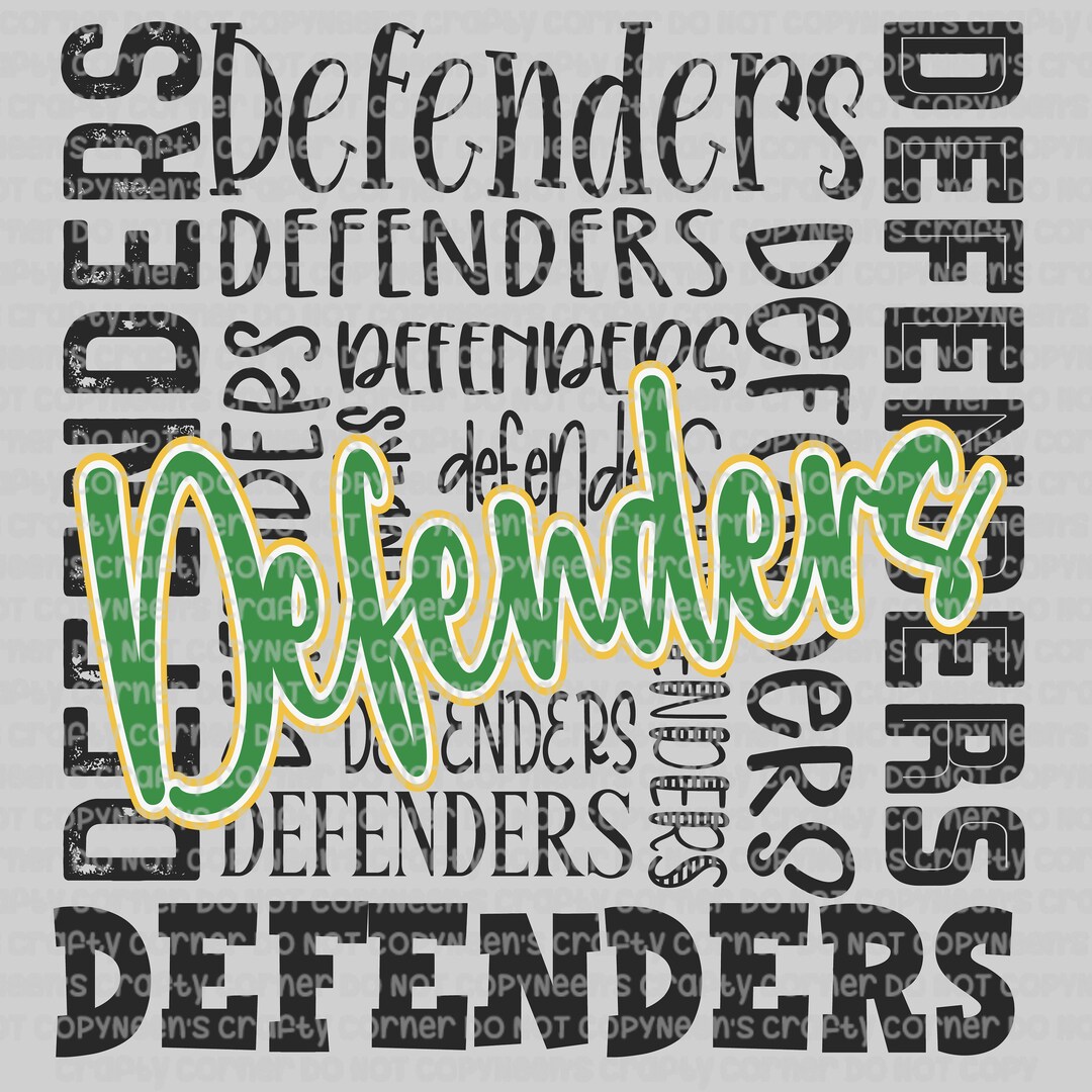 Defenders, PNG - Etsy