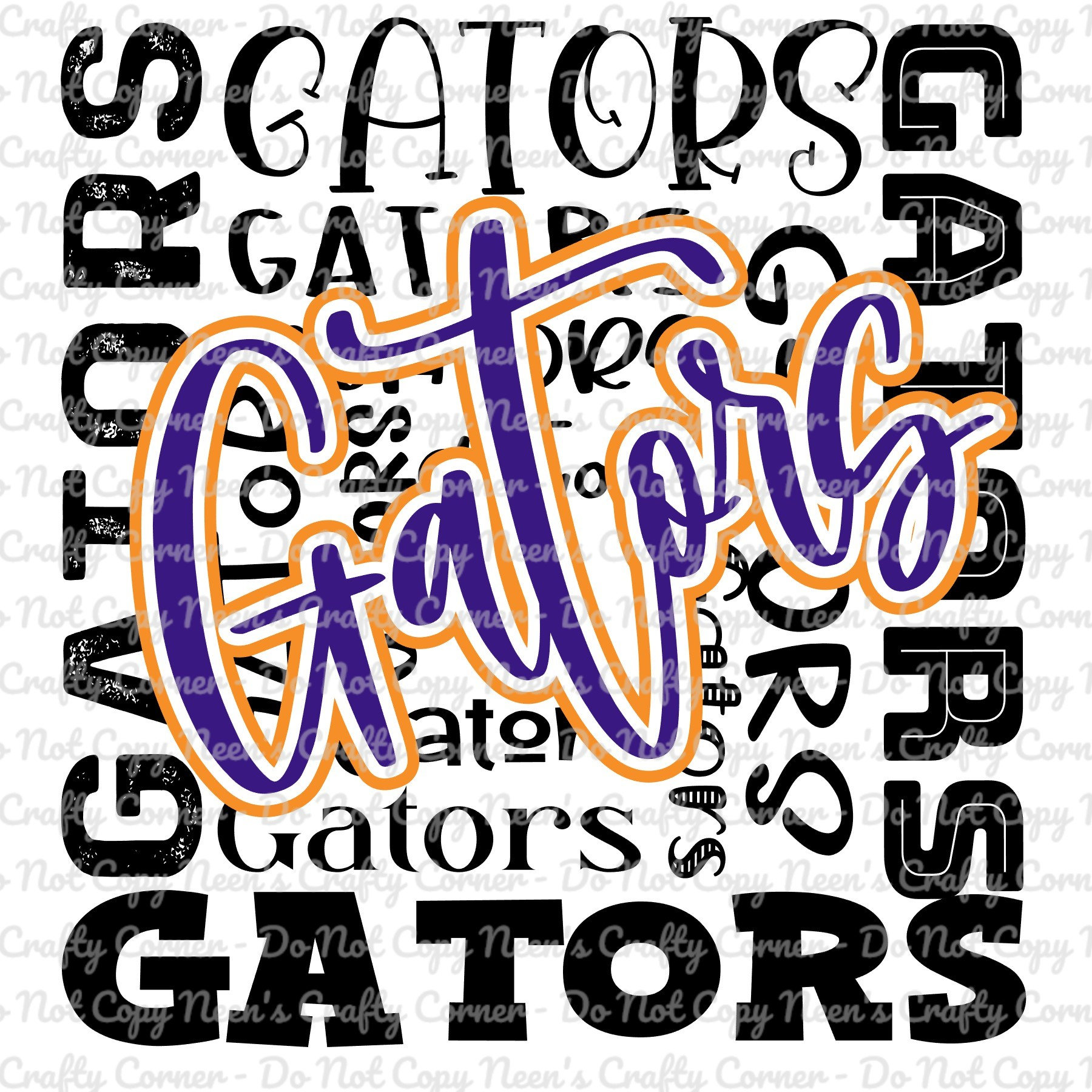 Gators School Mascot PNG School - Etsy