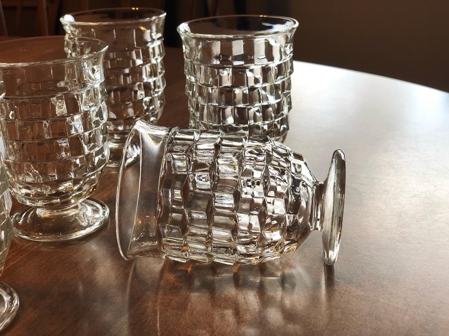 Set of 6 Indiana Glassware Company Clear Juice Glasses - Etsy