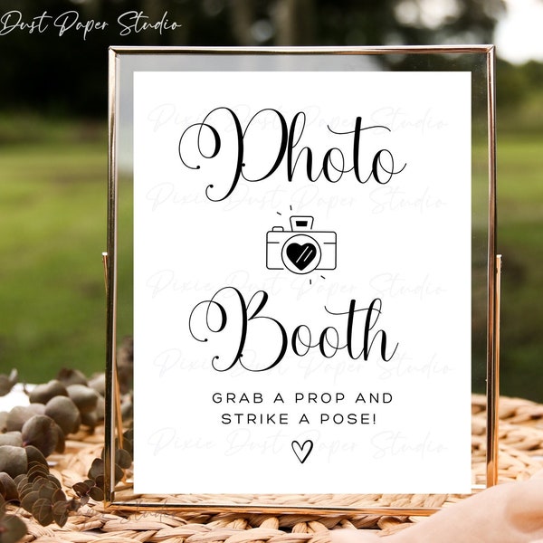 Photo Booth Sign - Etsy