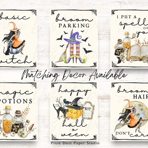 Magic Potions, Digital Printable Sign - Spooky, Adult Party, Witch ...