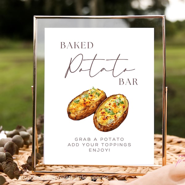 Potato Bar - Etsy