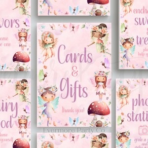 Fairy Food Printable, Instant Download Digital Sign, Girls Birthday ...