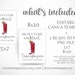Transfusion Signature Cocktail Drink Bar Sign, Editable Template ...