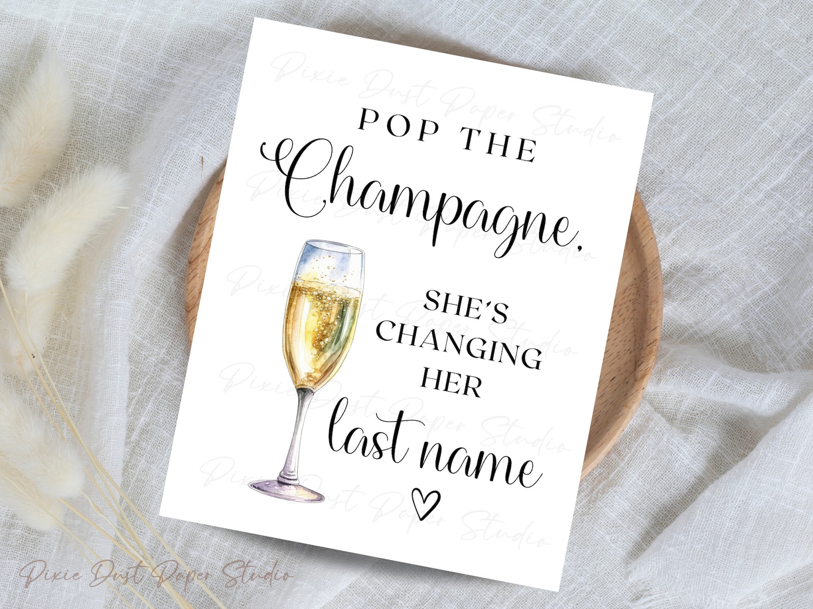 Pop the Champagne, She's Changing Her Last Name, Digital Instant ...
