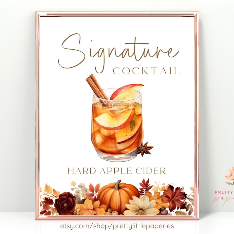 Caramel Apple Cider Cocktail - Etsy