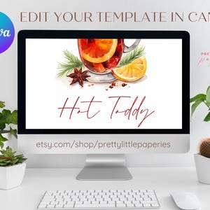 Hot Toddy Signature Cocktail Sign, Instant Download Printable ...