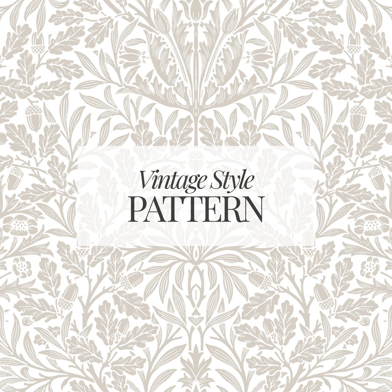 Neutral Wrapping Paper Floral Pattern Festive Wedding Gift Wrap William ...
