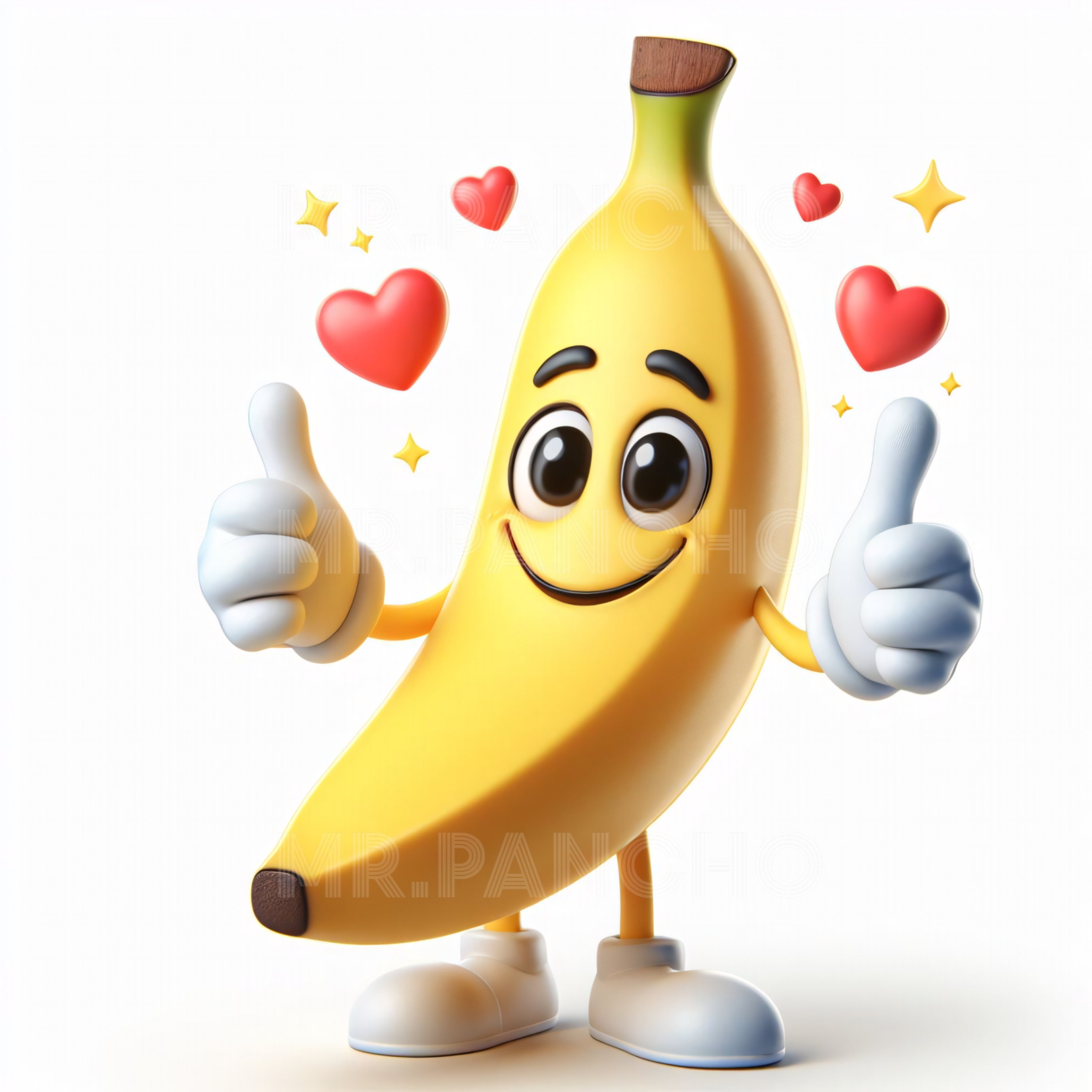 Funny Banana Sticker Spring Fruit Svg & Png Bundle, Summer Fruits ...