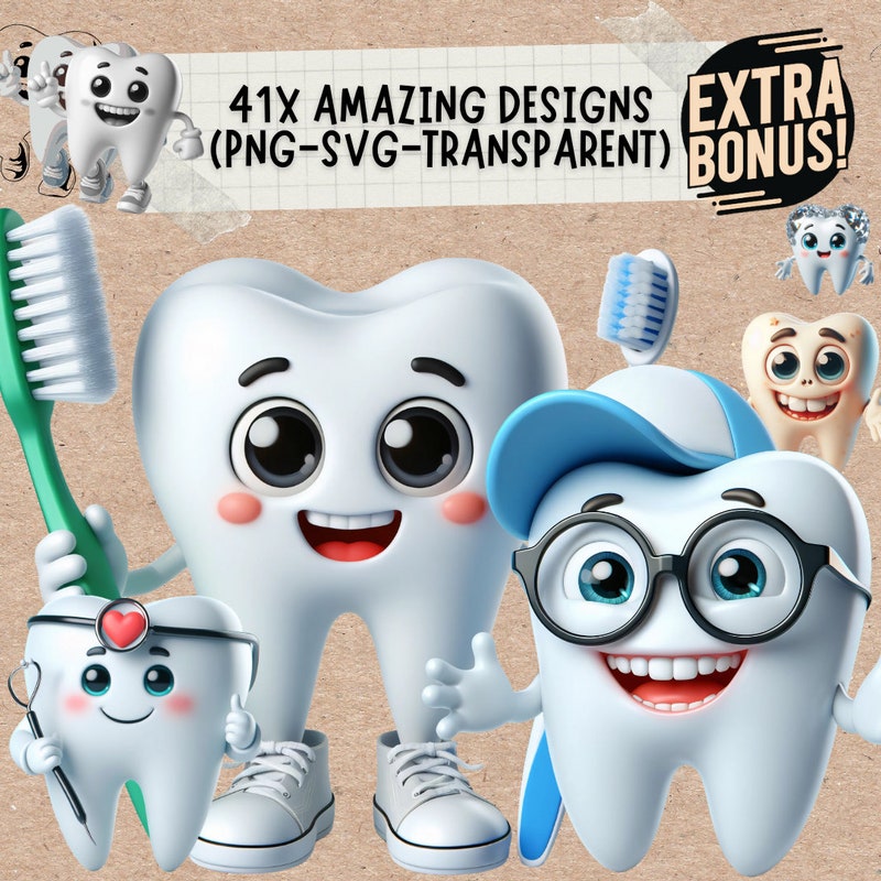 Tooth Svg - Etsy