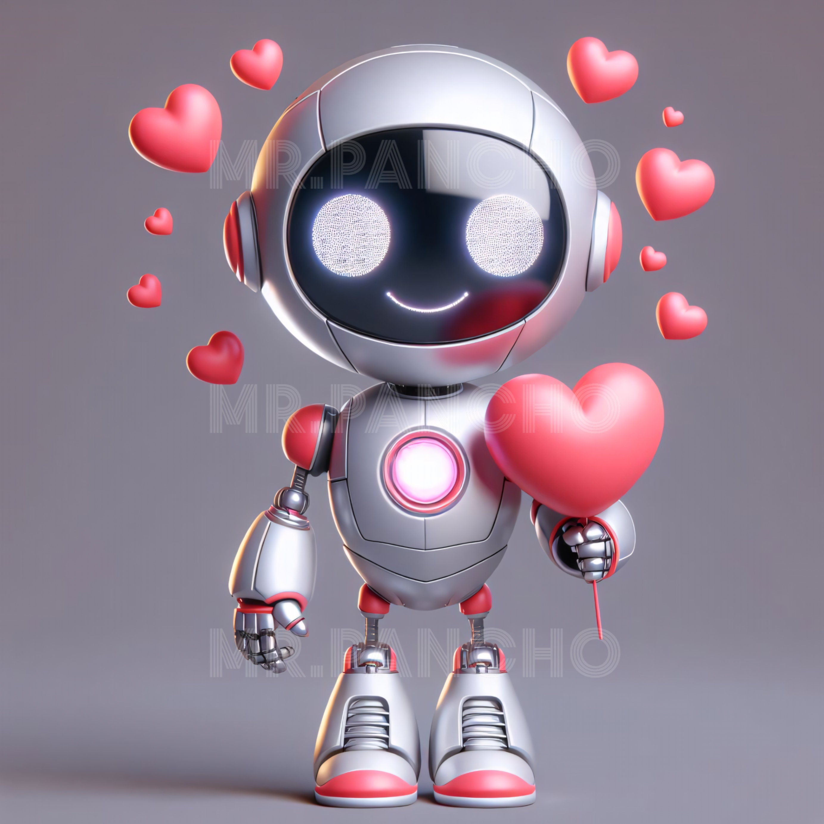 Funny Valentine Robot Clipart Svg Design for Shirt, Be Mine Girls ...
