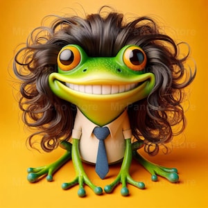 Funny Frog Clipart Designs for Tshirt & Mug Designs! Cute Frog Art ...