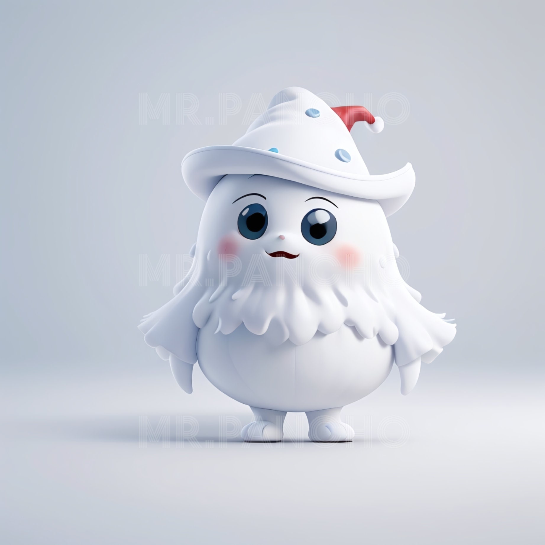 Cute Ghost Svg & Png Clipart Bundle Christmas or Halloween - Etsy