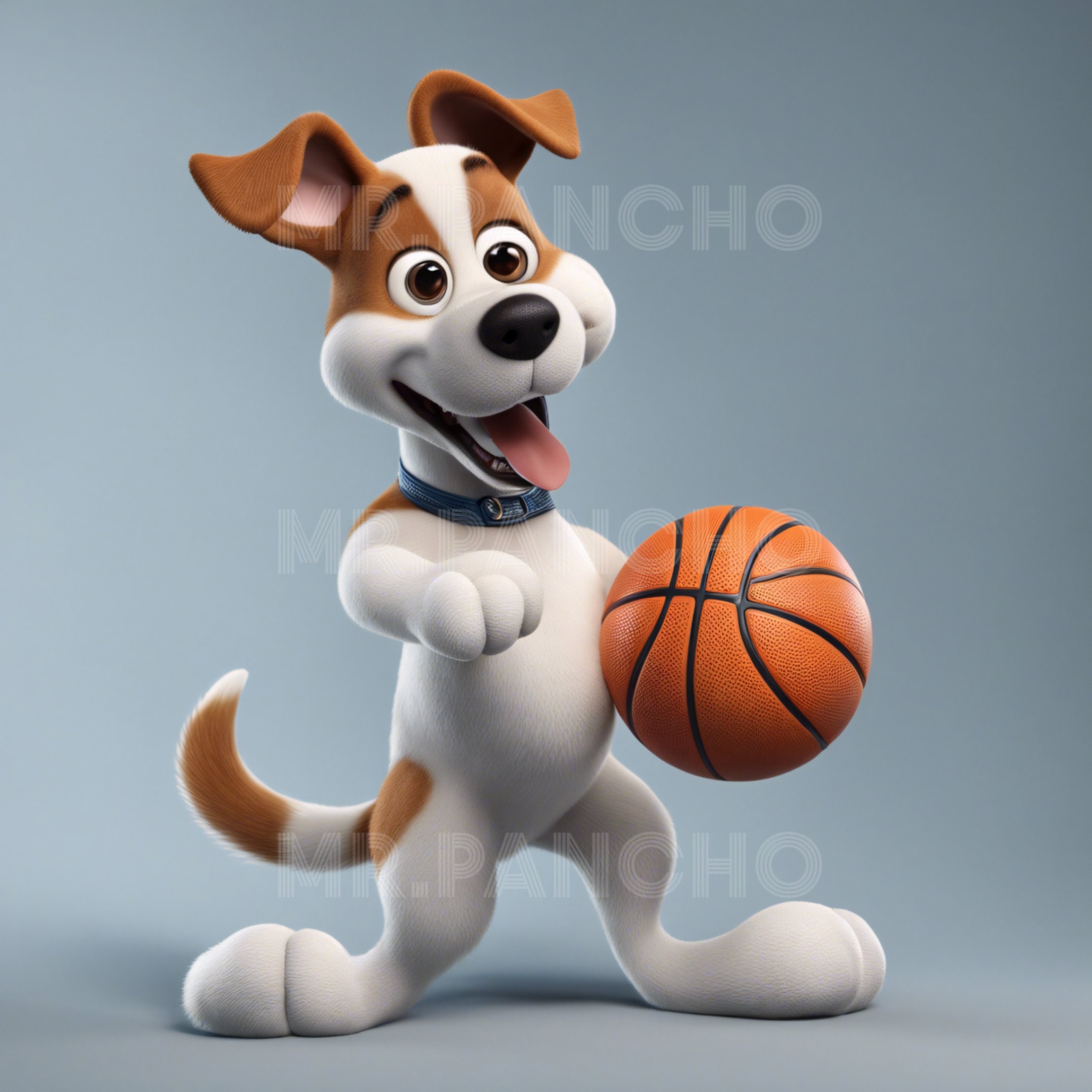 Dog Playing Sports Svg & Png Clipart Bundle Files, Puppy Pug Dog ...