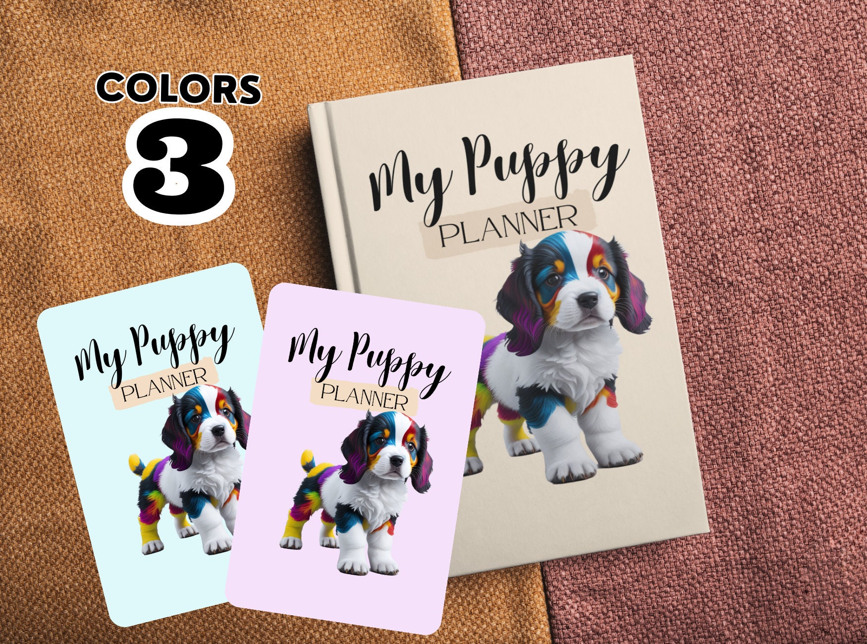 Puppy Dog Organizer Unique Planner Dog Training Walking - Etsy