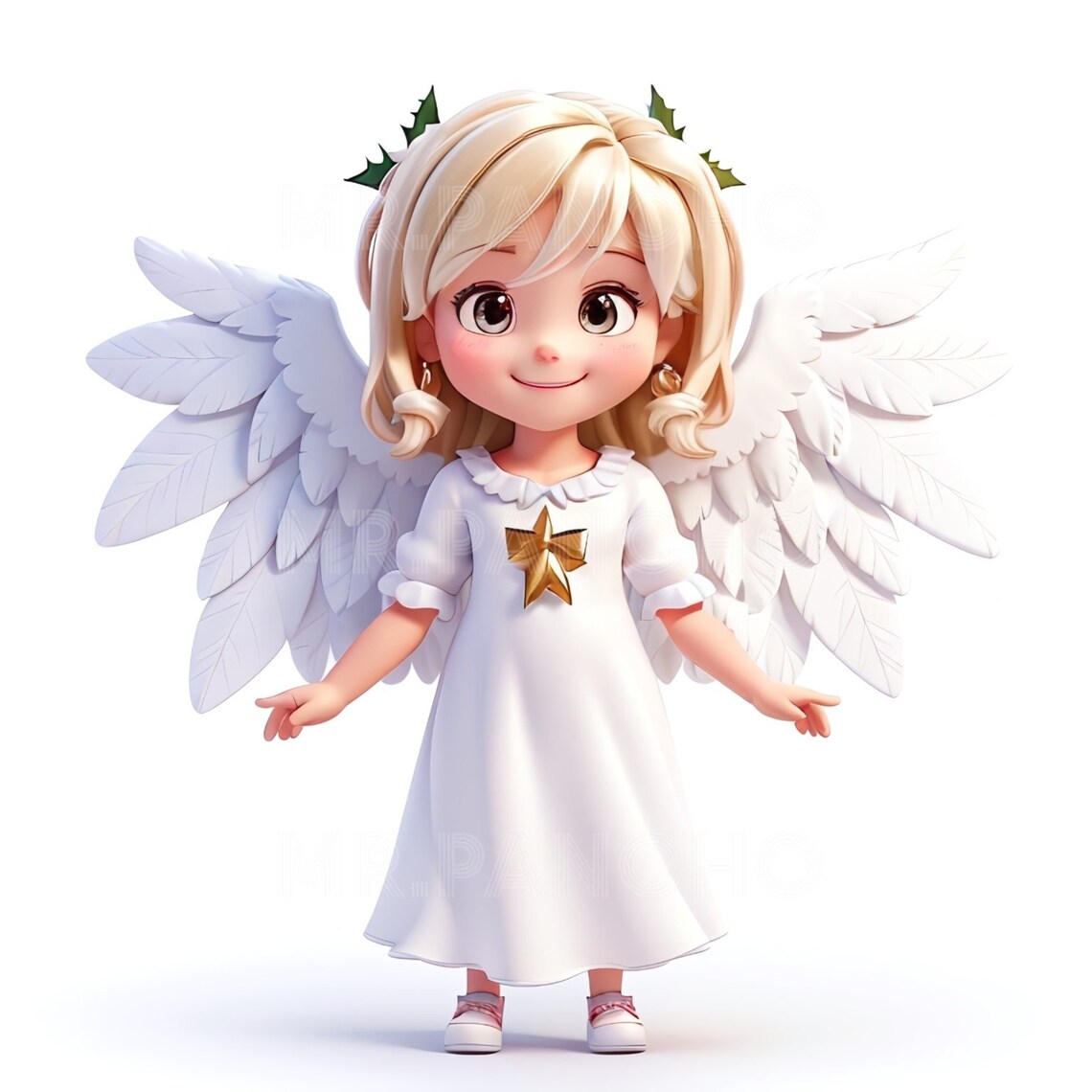 Religious Christian Angel Wings Svg & Png Bundle, Retro Christmas Svg ...