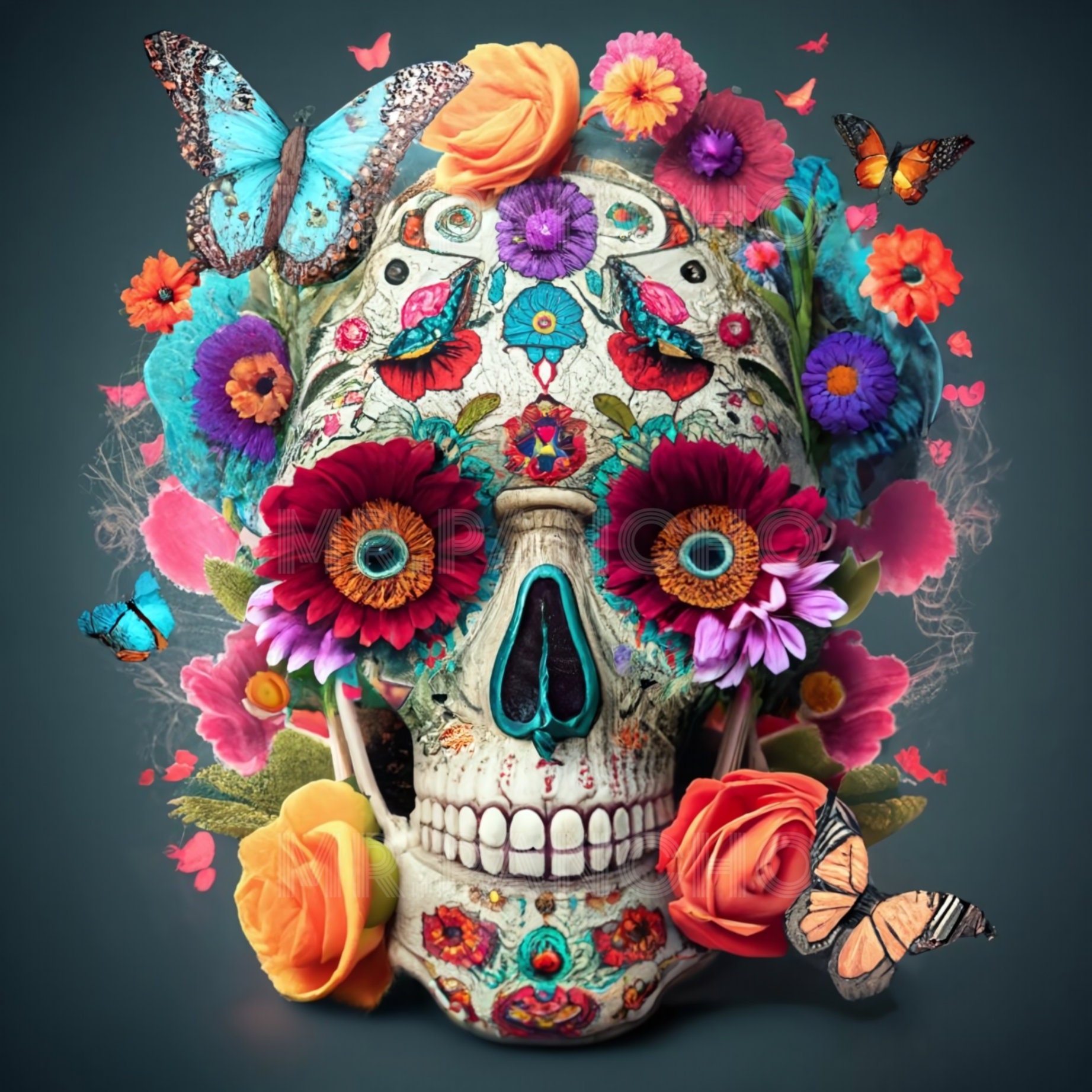 Bride Skeleton Skull Png Svg Clipart Sticker Bundle, Designs for ...