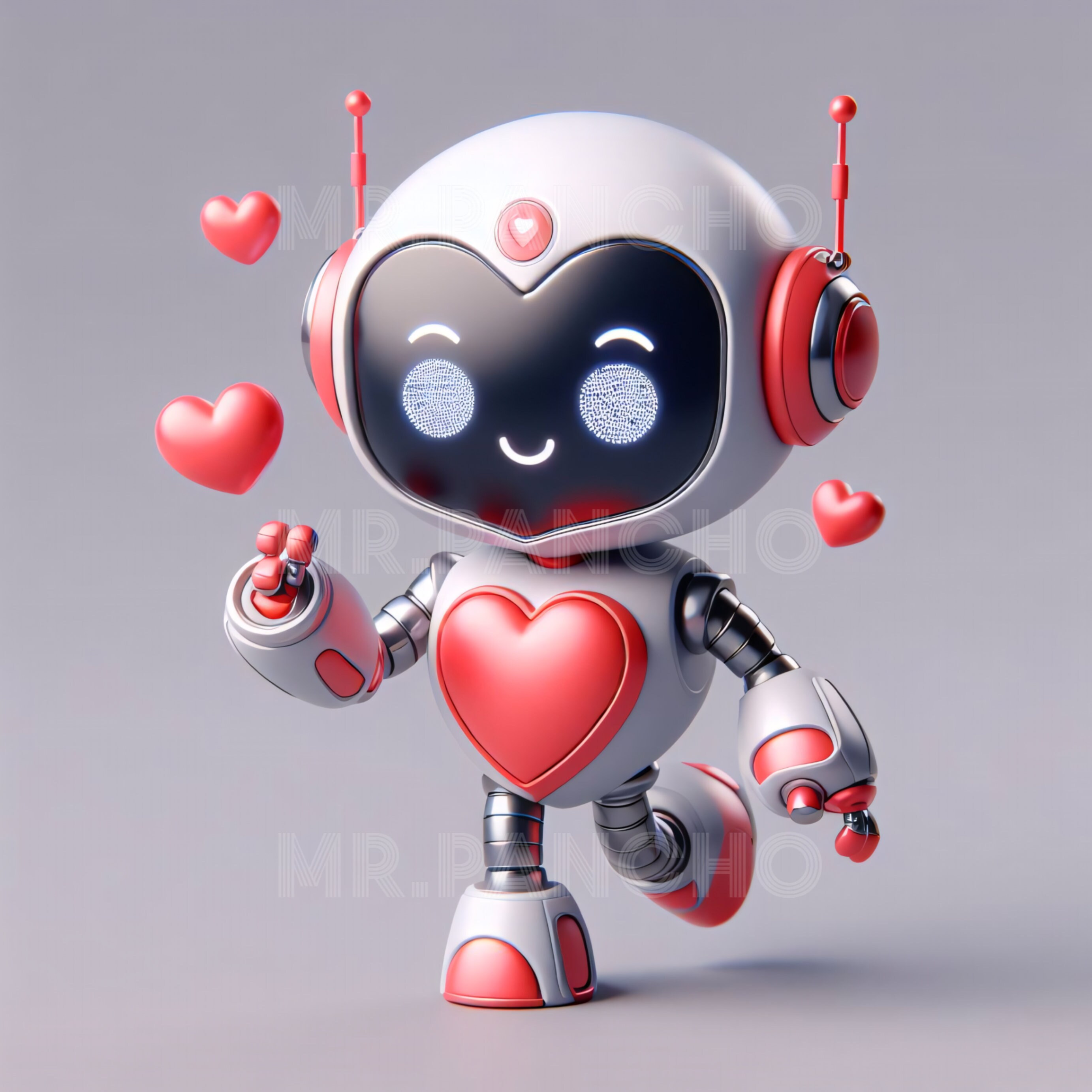 Funny Valentine Robot Clipart Svg Design for Shirt, Be Mine Girls ...