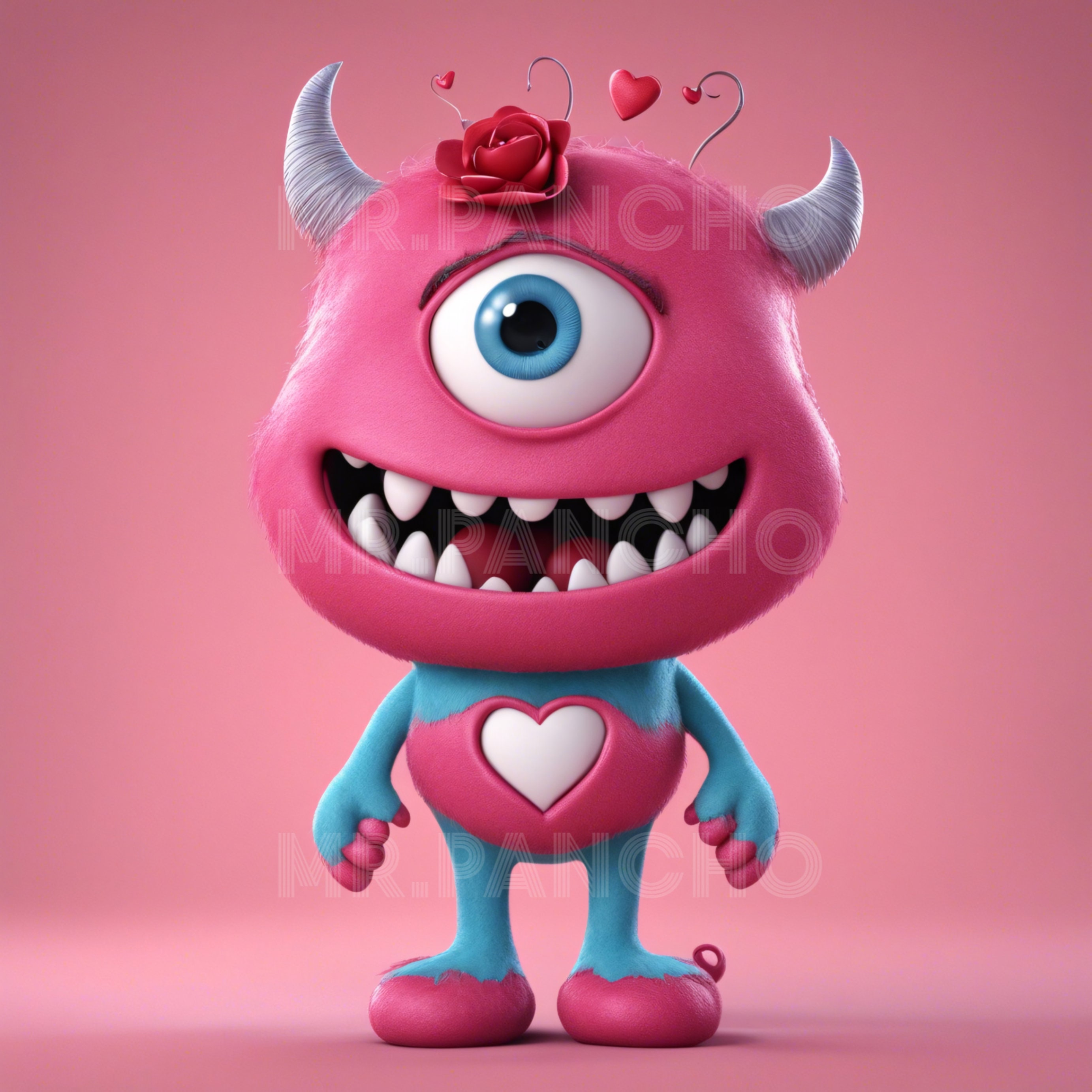 Cookie Monsters INC Layered Svg Clipart Bundle, Boo Monster Inc Svg ...