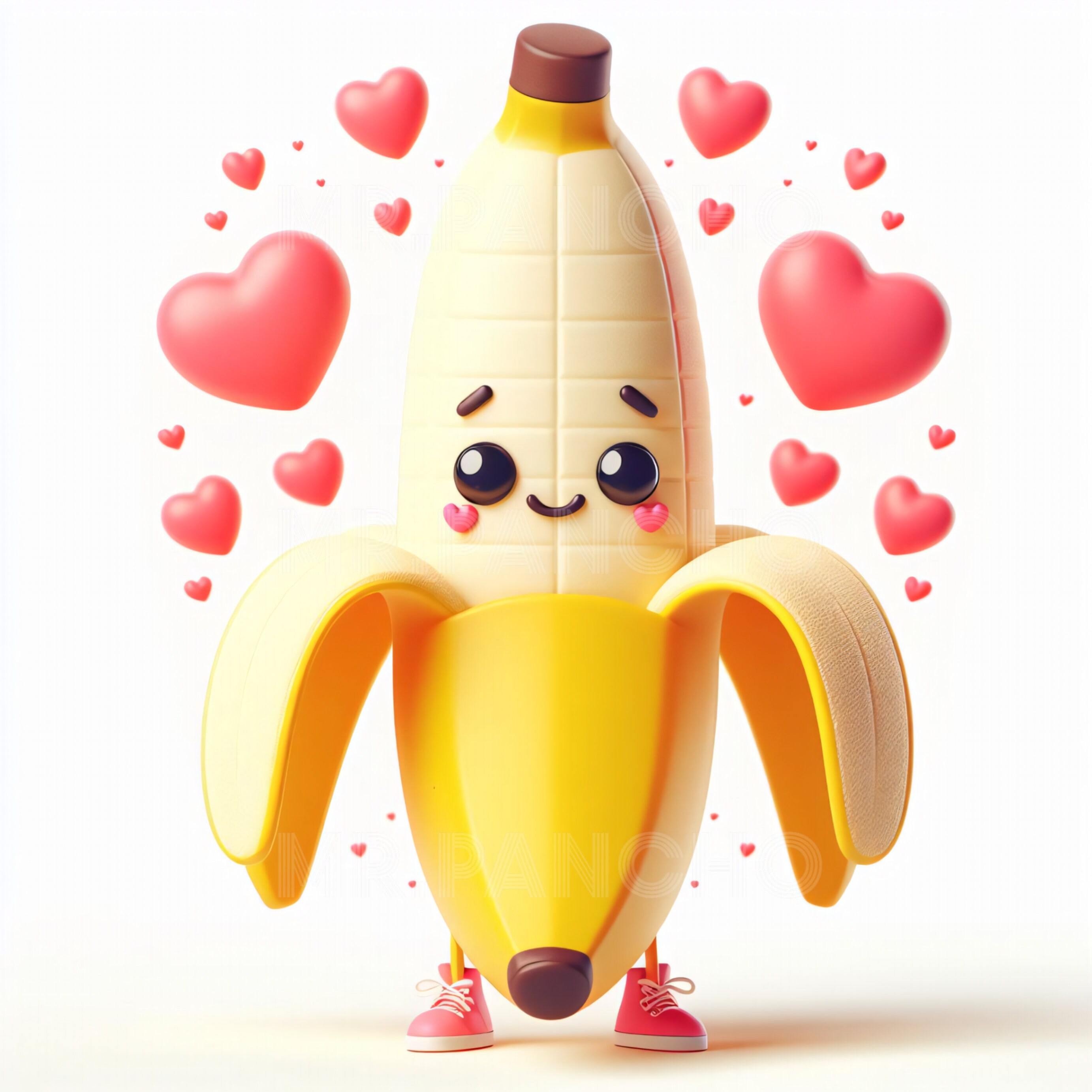 Funny Banana Sticker Spring Fruit Svg & Png Bundle, Summer Fruits ...