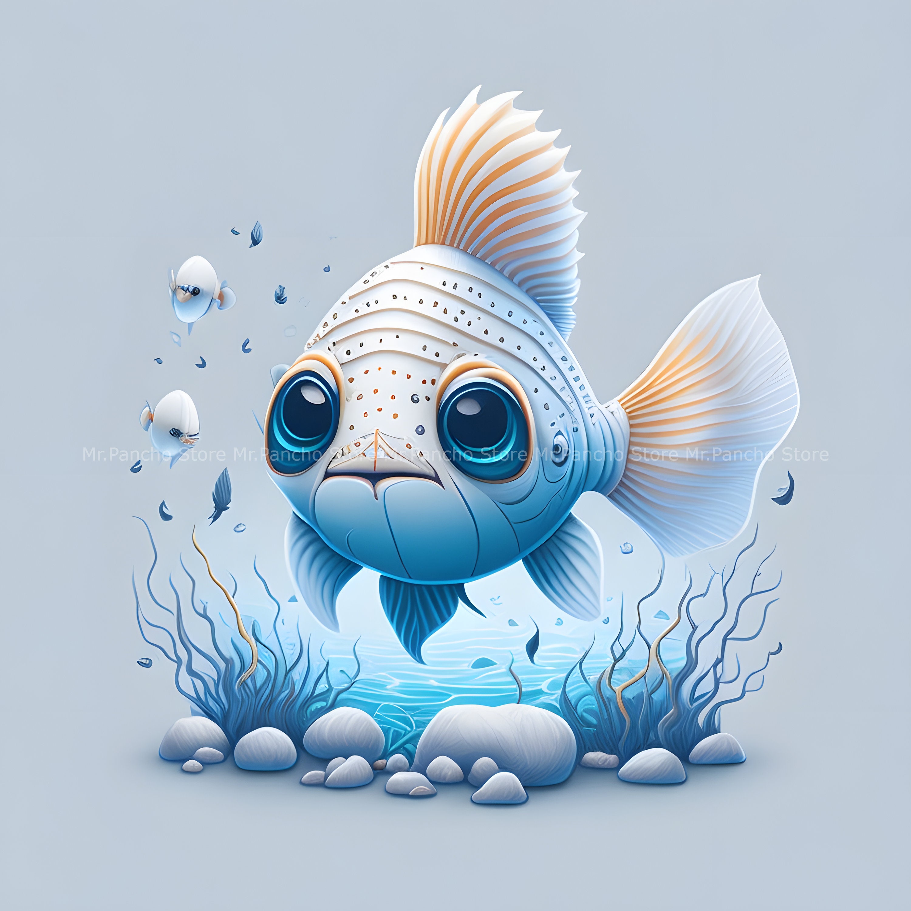 Tropical Fish Svg Cute Fish Svg Fish Svg Fish Silhouette - Etsy