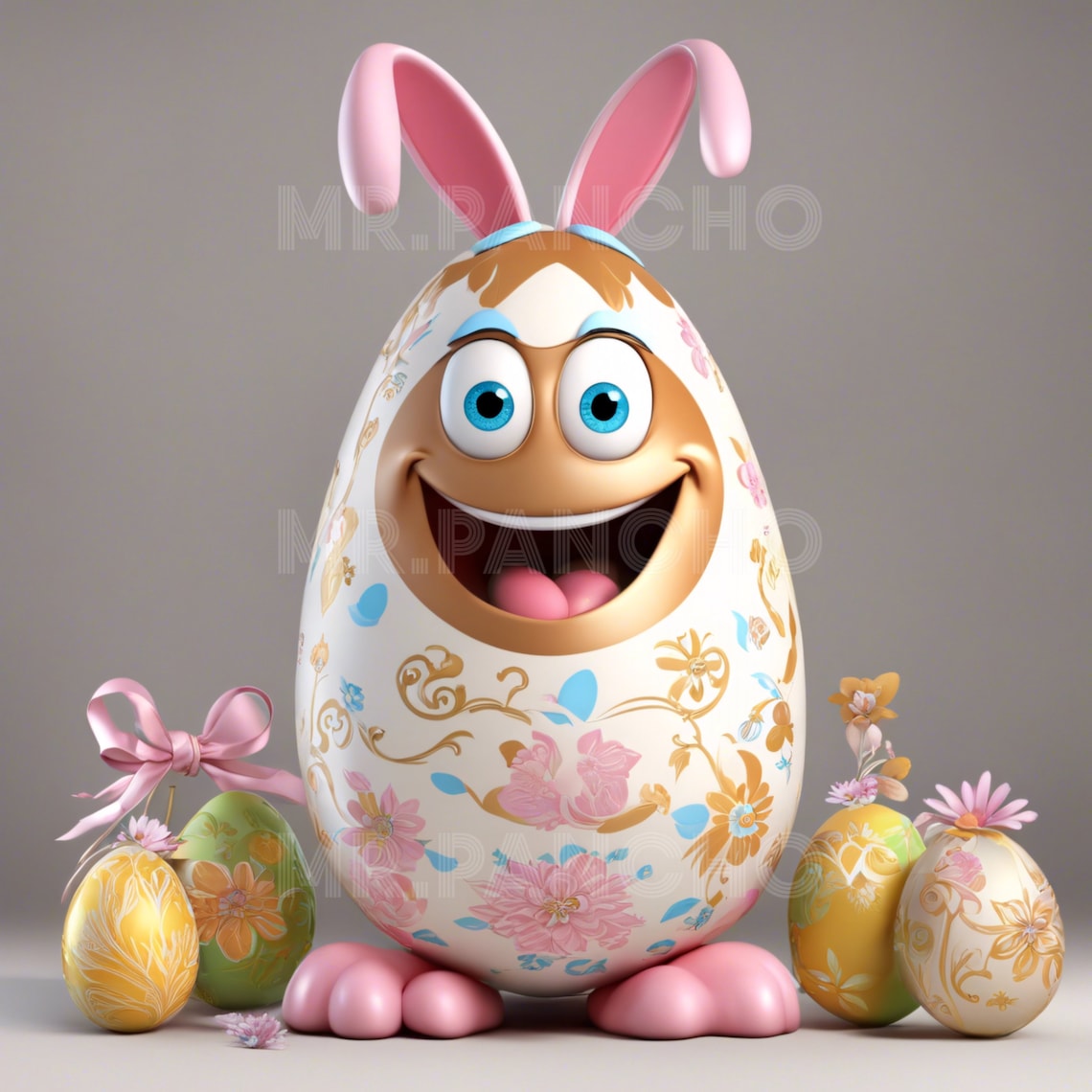 Happy Easter Egg Carton Svg & Png Clipart Bundle, Kids Easter Farm ...