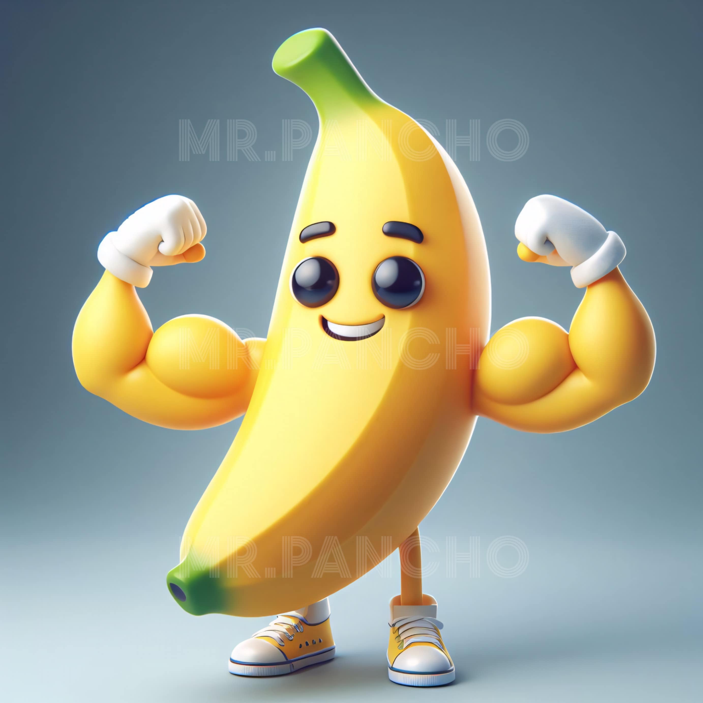 Funny Banana Sticker Spring Fruit Svg & Png Bundle, Summer Fruits ...