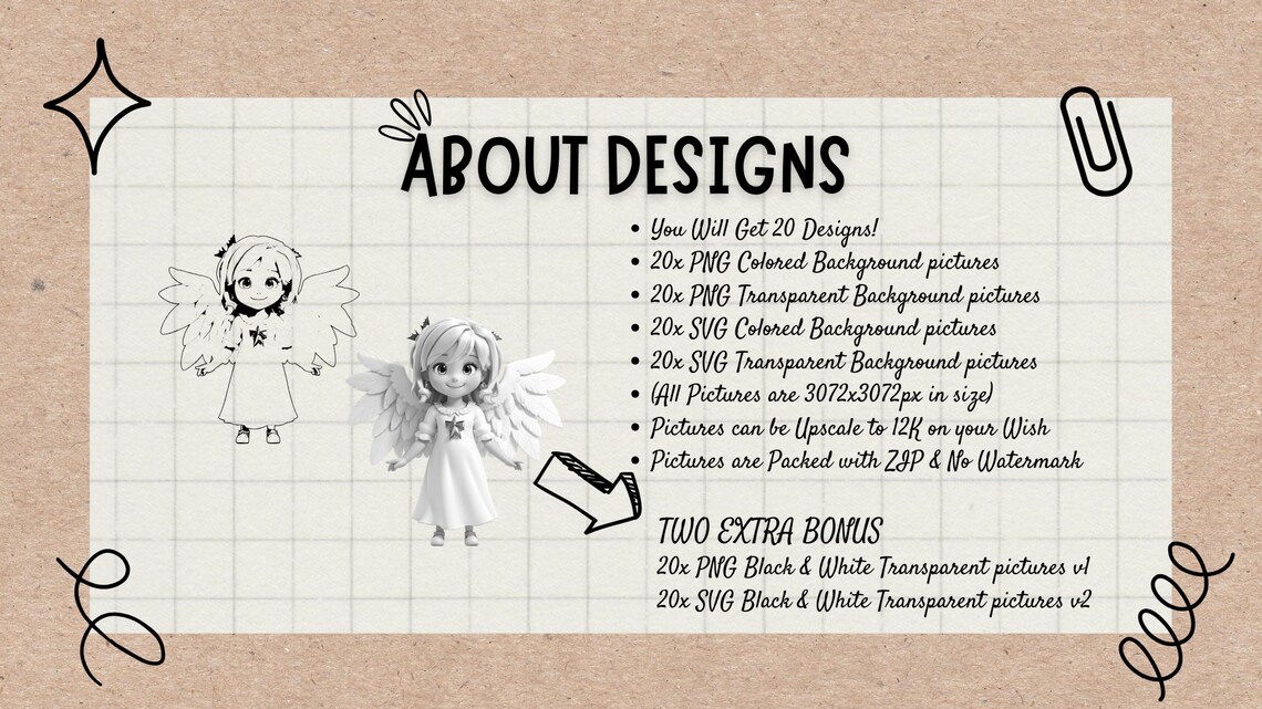 Religious Christian Angel Wings Svg & Png Bundle, Retro Christmas Svg ...