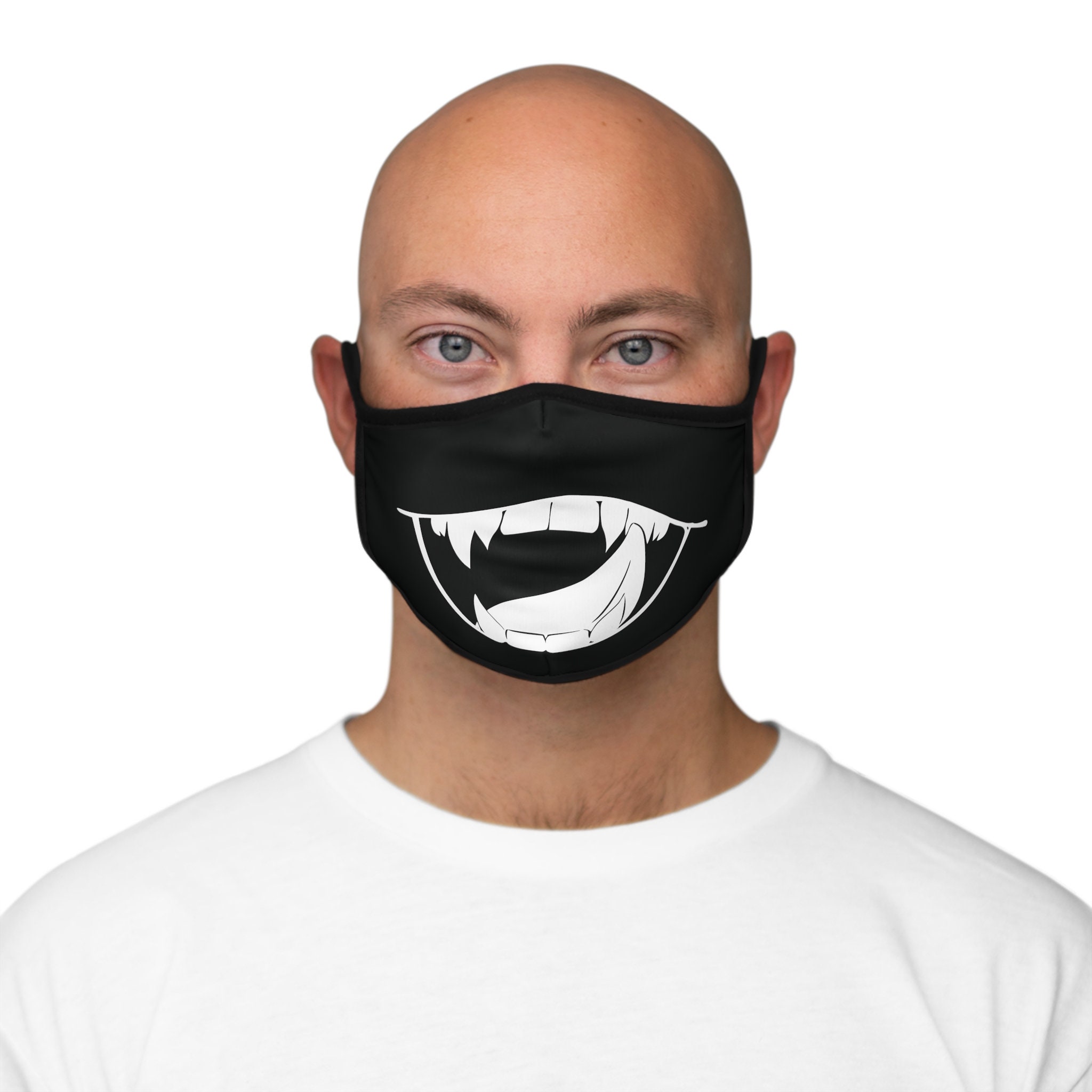 Femboy Succubus Anime Kawaii Manga Style Artwork Fitted Polyester Face ...