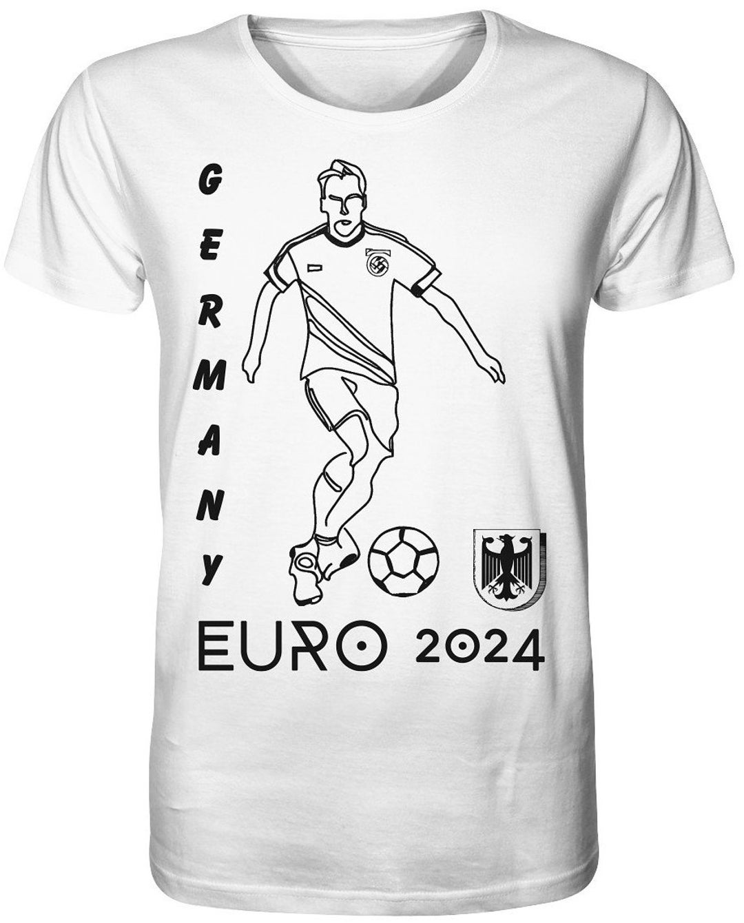 EM 2024 Shirt /germany Euro2024/ Football Shirt T-shirt Organic Shirt ...