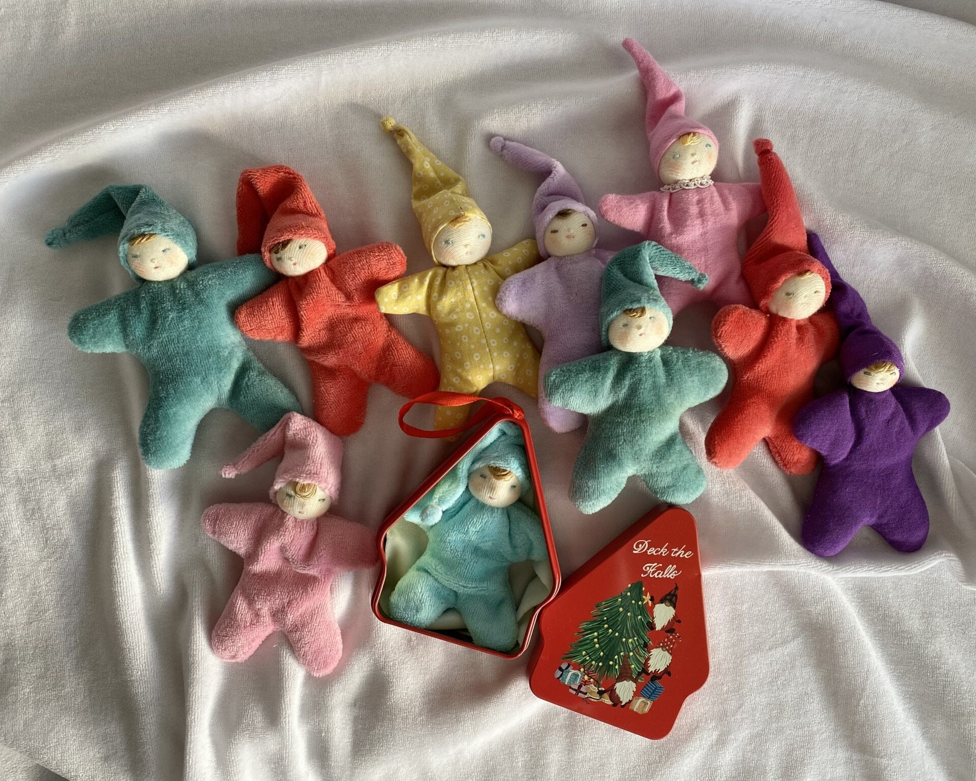 Tiny Baby Waldorf Doll Pattern and Sewing Instructional Video, Instant ...