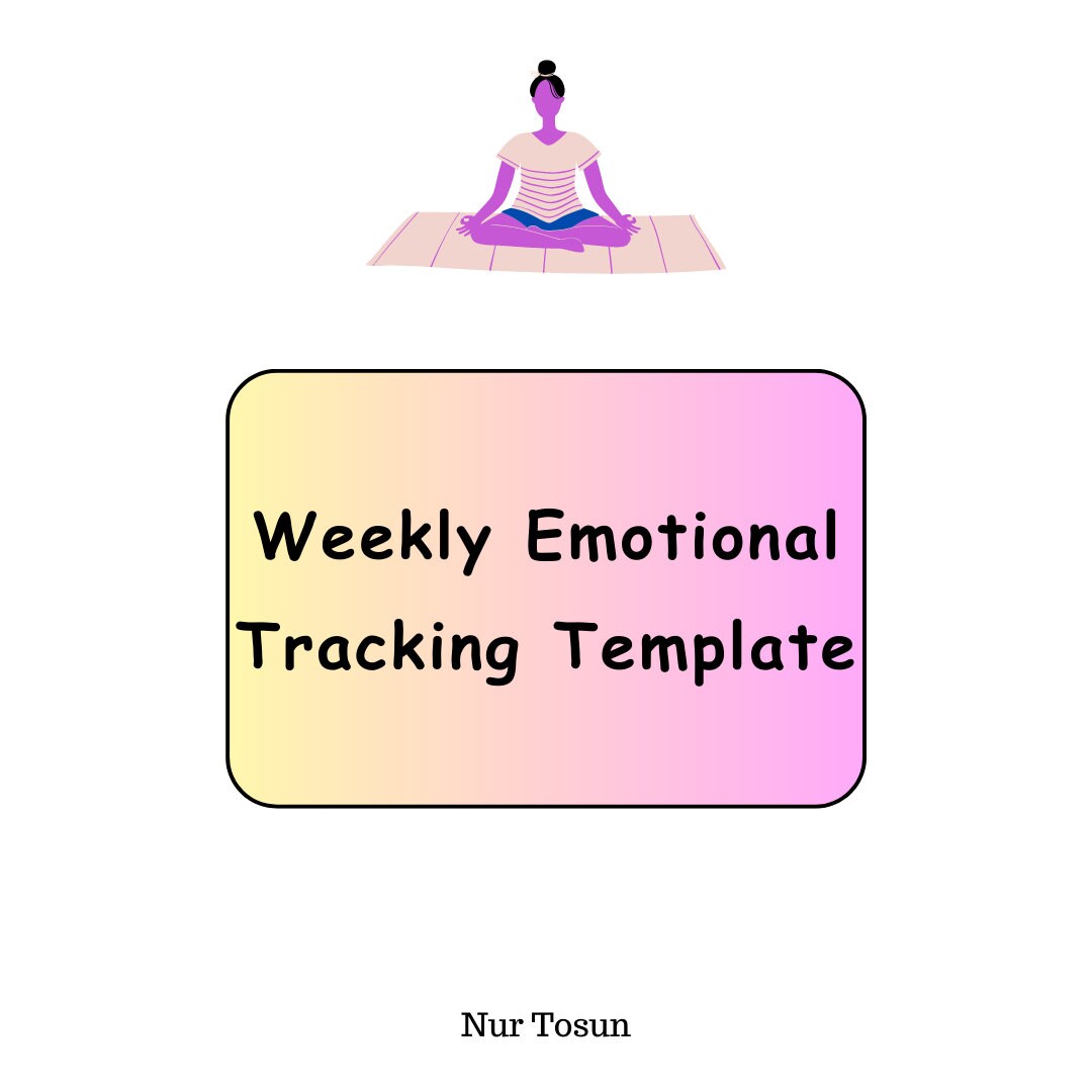 Weekly Planning / Emotional Tracking / Weekly Template / Digital ...