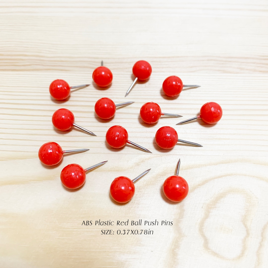 30PCS Ball Push Pins, Decorative Push Pins for Cork Boards Home and ...