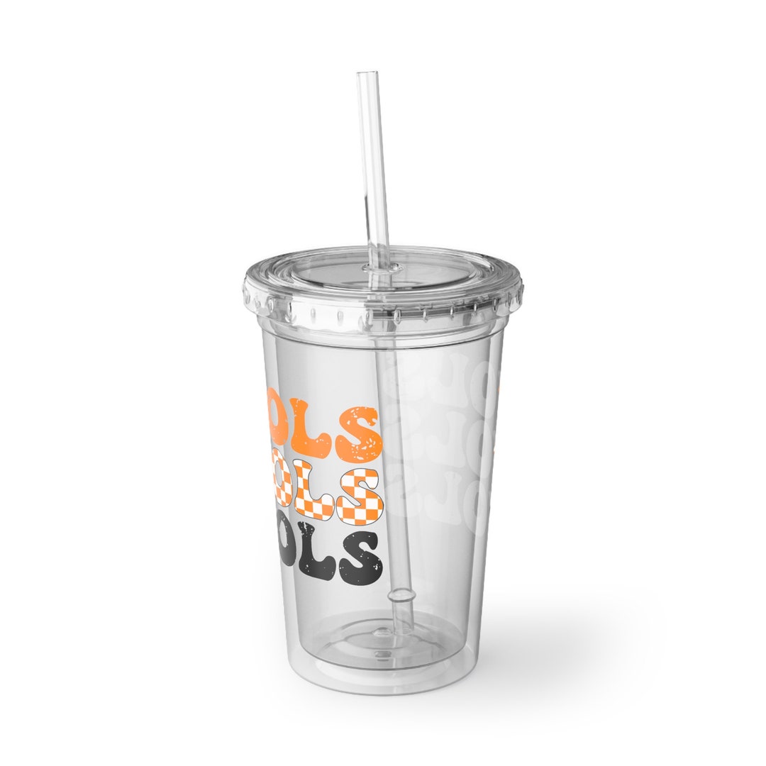 Tennessee Vols Drinking Cup With Straw, Tennessee Gear, Tennessee Vols ...