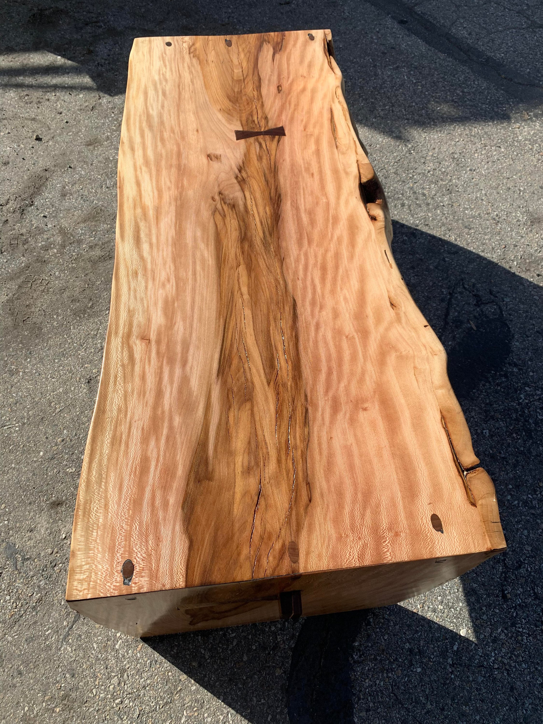 Live Edge Waterfall Coffee Table - Etsy