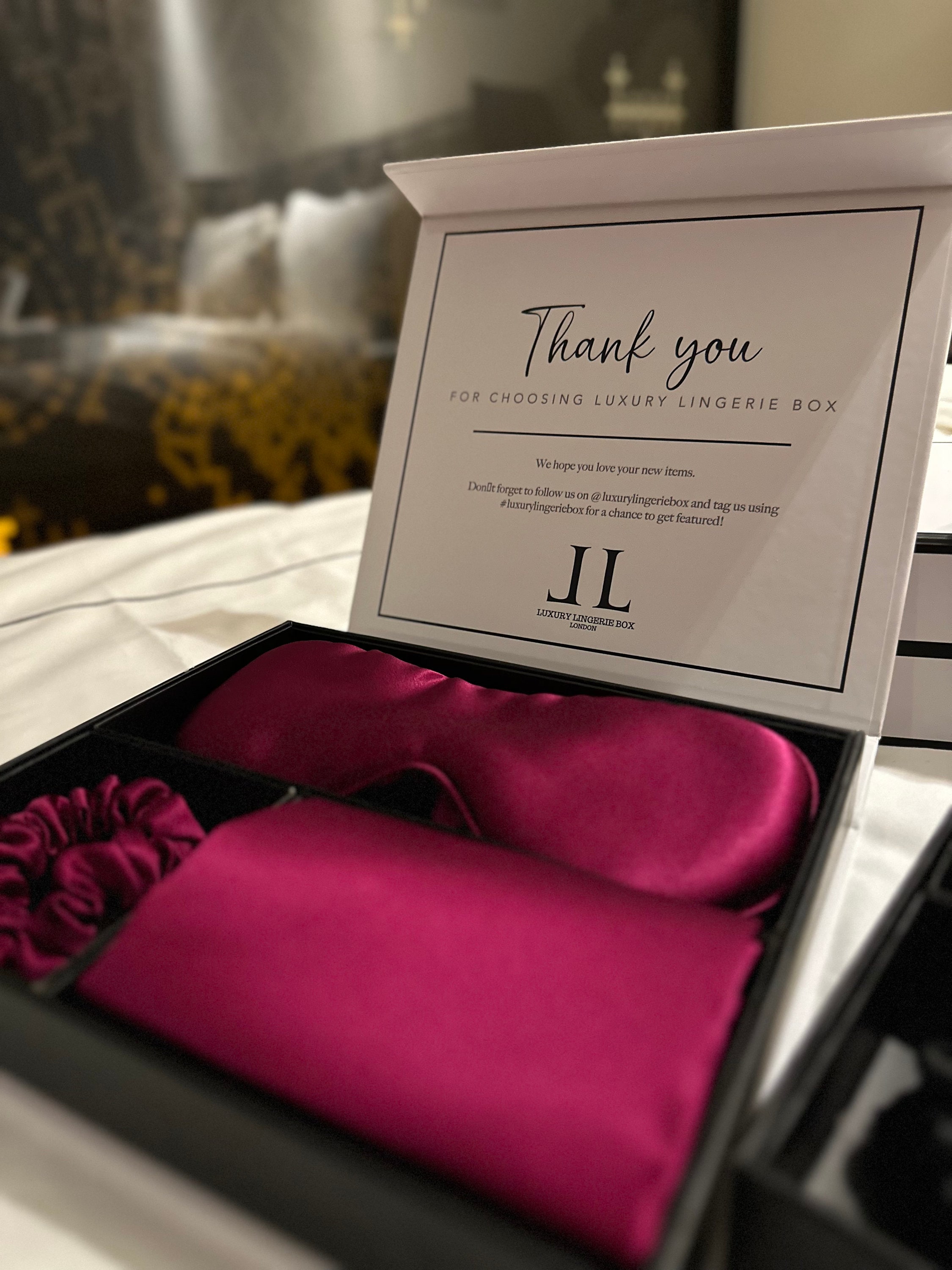 Dream Set - Silk Eye Mask, Pillow Case and Scrunchie With Gift Set - Etsy