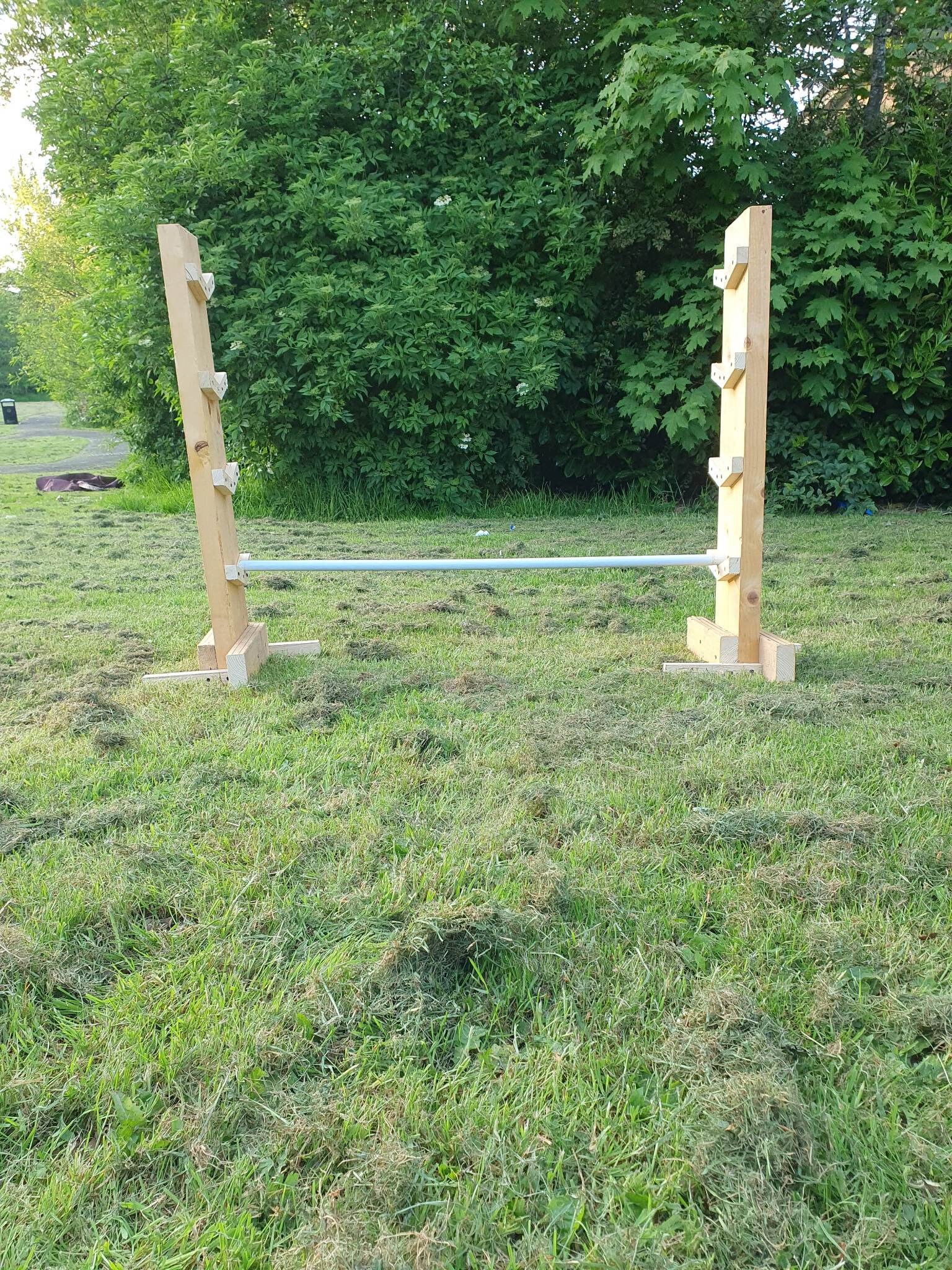 Timber Hobby Horse Jumps 60-120cm Custom Colour - Etsy UK