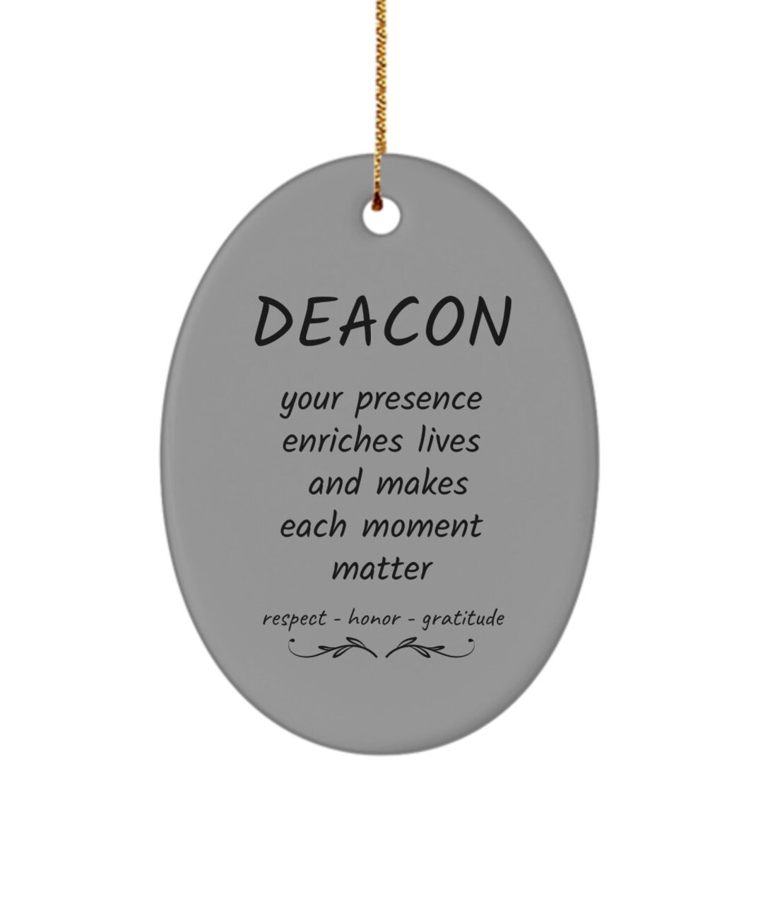 Deacon Ornament, Deacon Ordination Gifts, Gift for Deacon, Gift Ideas ...