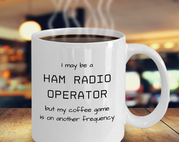 Ham Radio Mug, Gifts for Ham Radio Enthusiast, Ham Radio Gift Ideas ...