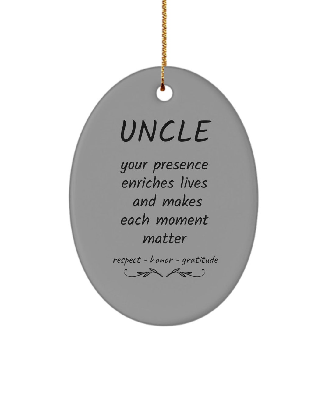 Uncle Ornament, Gift for Uncle, Gift Ideas for Uncle, Gifts for Him ...