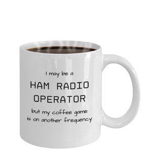 Ham Radio Mug, Gifts for Ham Radio Enthusiast, Ham Radio Gift Ideas ...