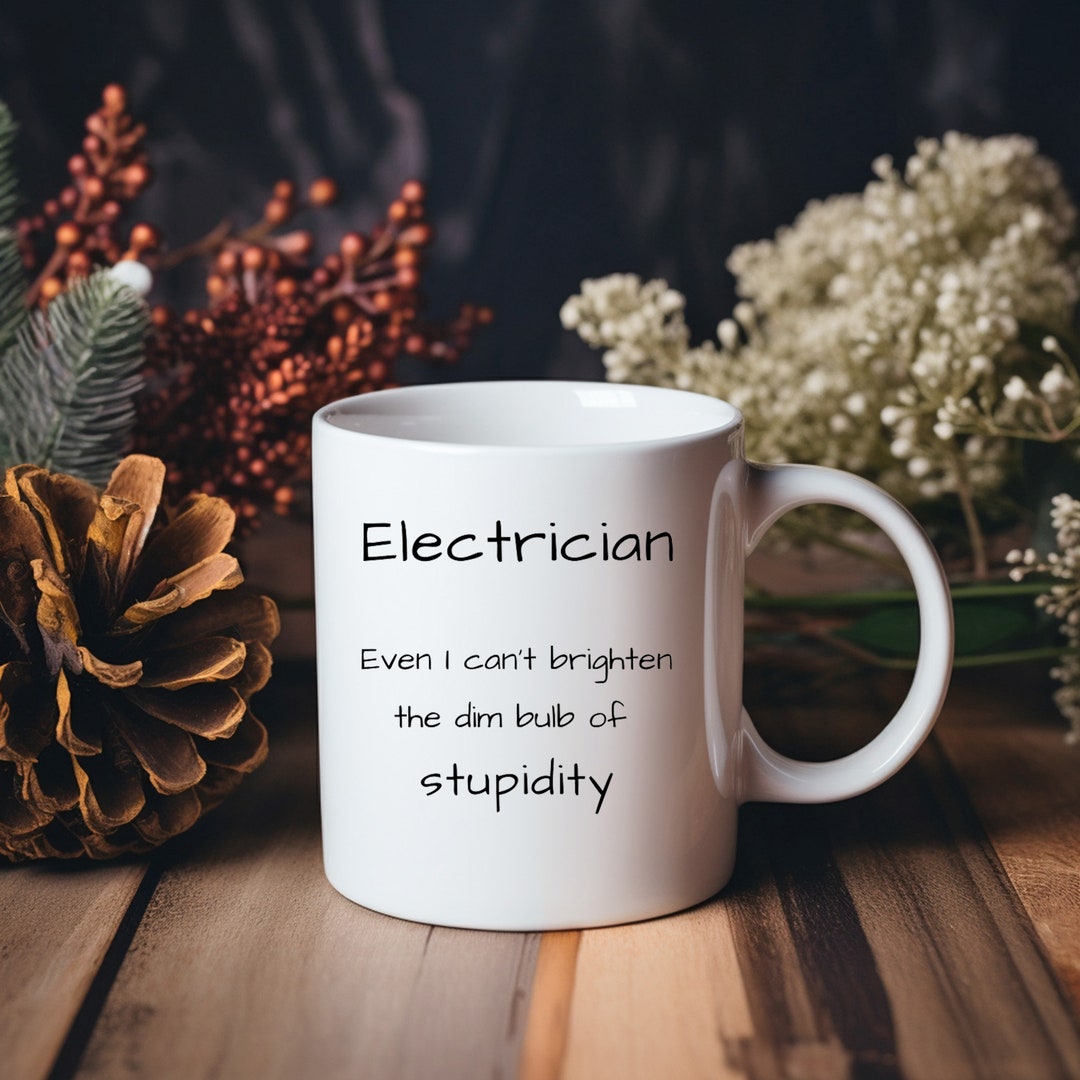 Electrician Mug, Gift Ideas for Electrician, Gifts for Electricians ...