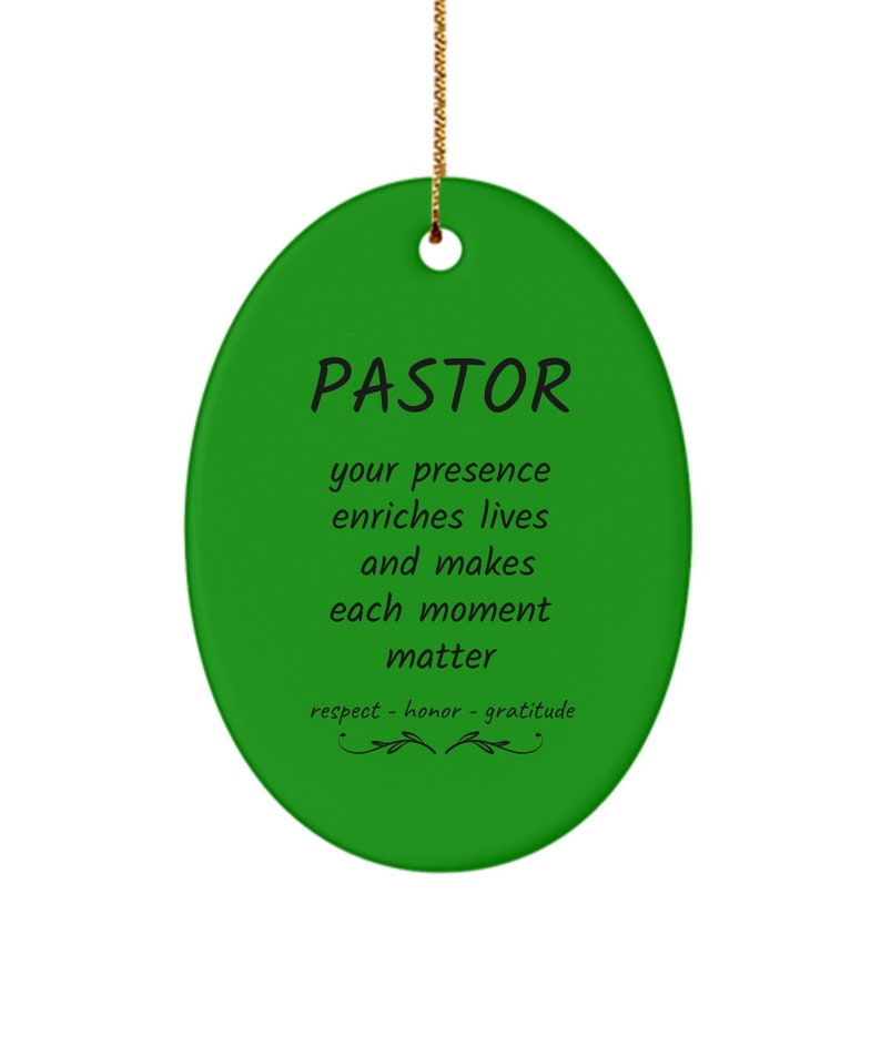 Pastor Ornament, Pastor Appreciation Gifts for Women, Pastor ...