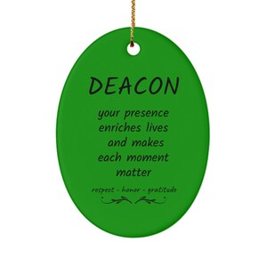 Deacon Ornament, Deacon Ordination Gifts, Gift for Deacon, Gift Ideas ...