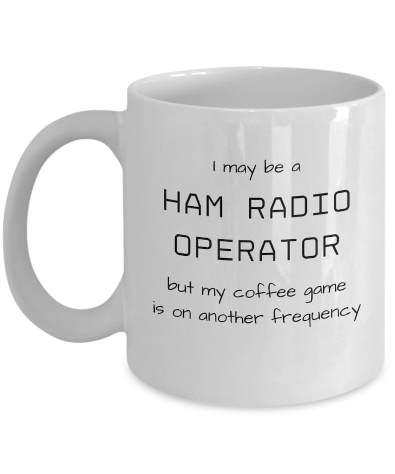 Ham Radio Mug, Gifts for Ham Radio Enthusiast, Ham Radio Gift Ideas ...