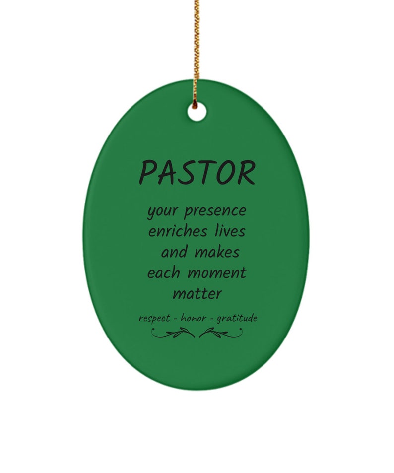 Pastor Ornament, Pastor Appreciation Gifts for Women, Pastor ...